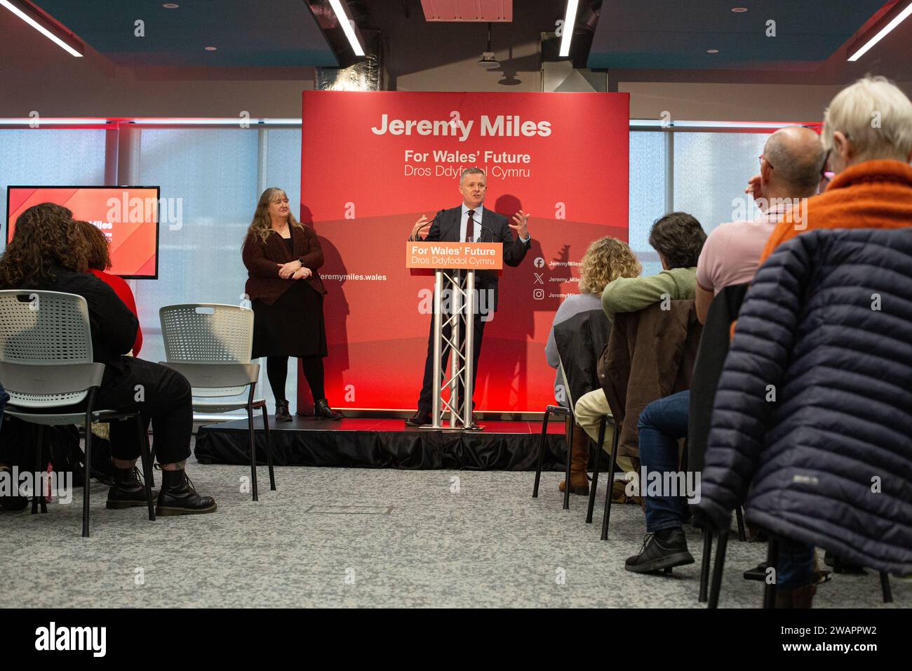 Launch of Jeremy Miles Campaign to be the next leader of Welsh Labour ...
