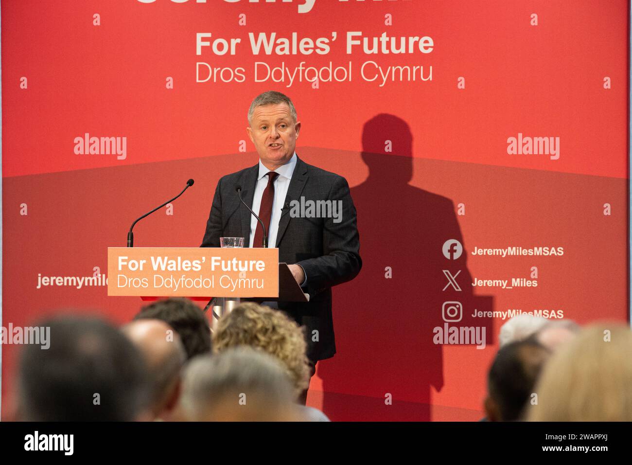 Launch of Jeremy Miles Campaign to be the next leader of Welsh Labour ...