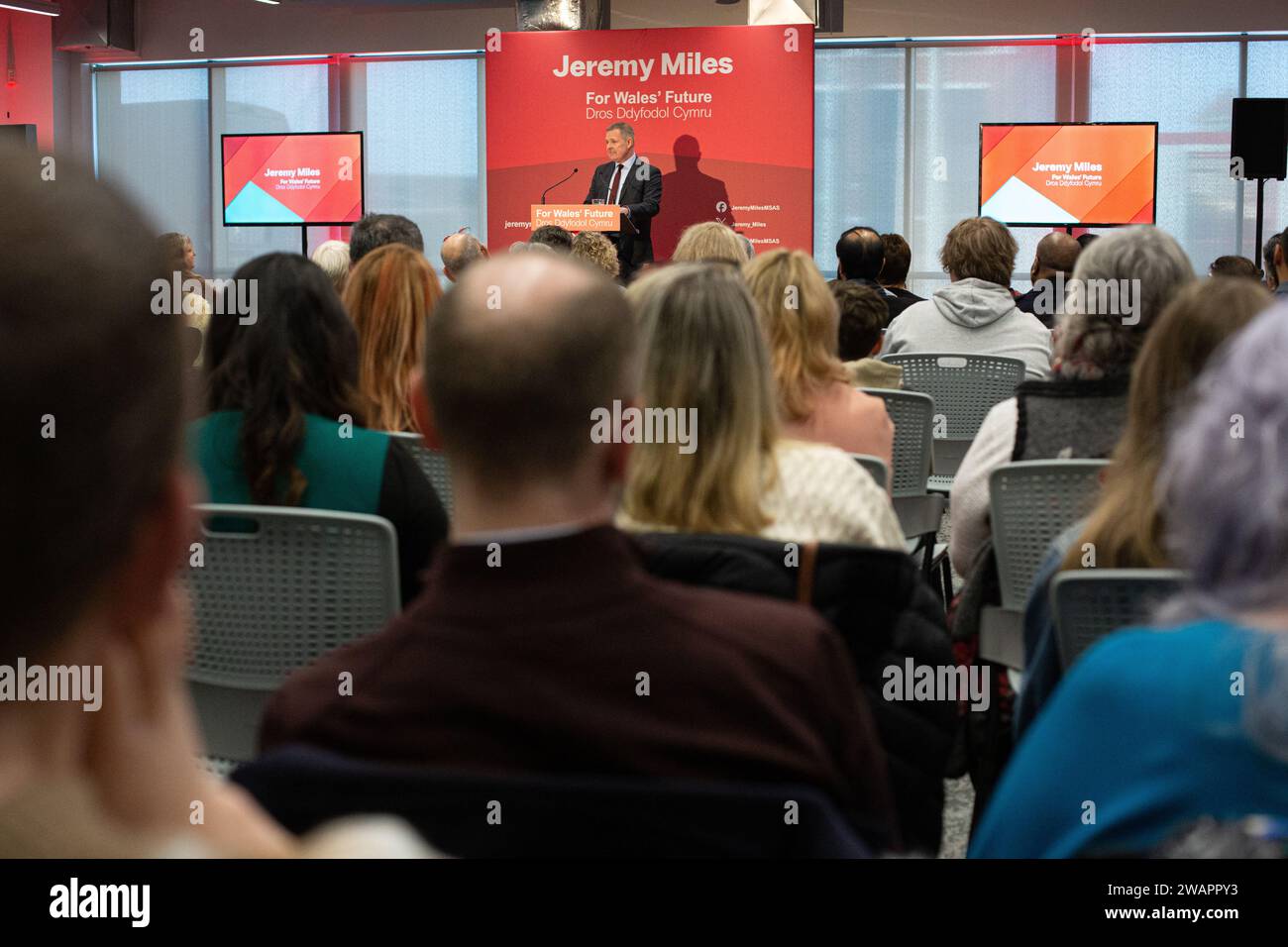 Launch of Jeremy Miles Campaign to be the next leader of Welsh Labour ...