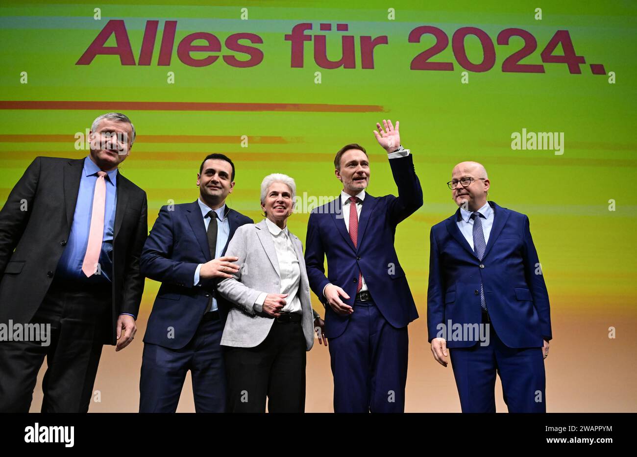 06 January 2024, Baden-Württemberg, Stuttgart: FDP politicians Hans ...