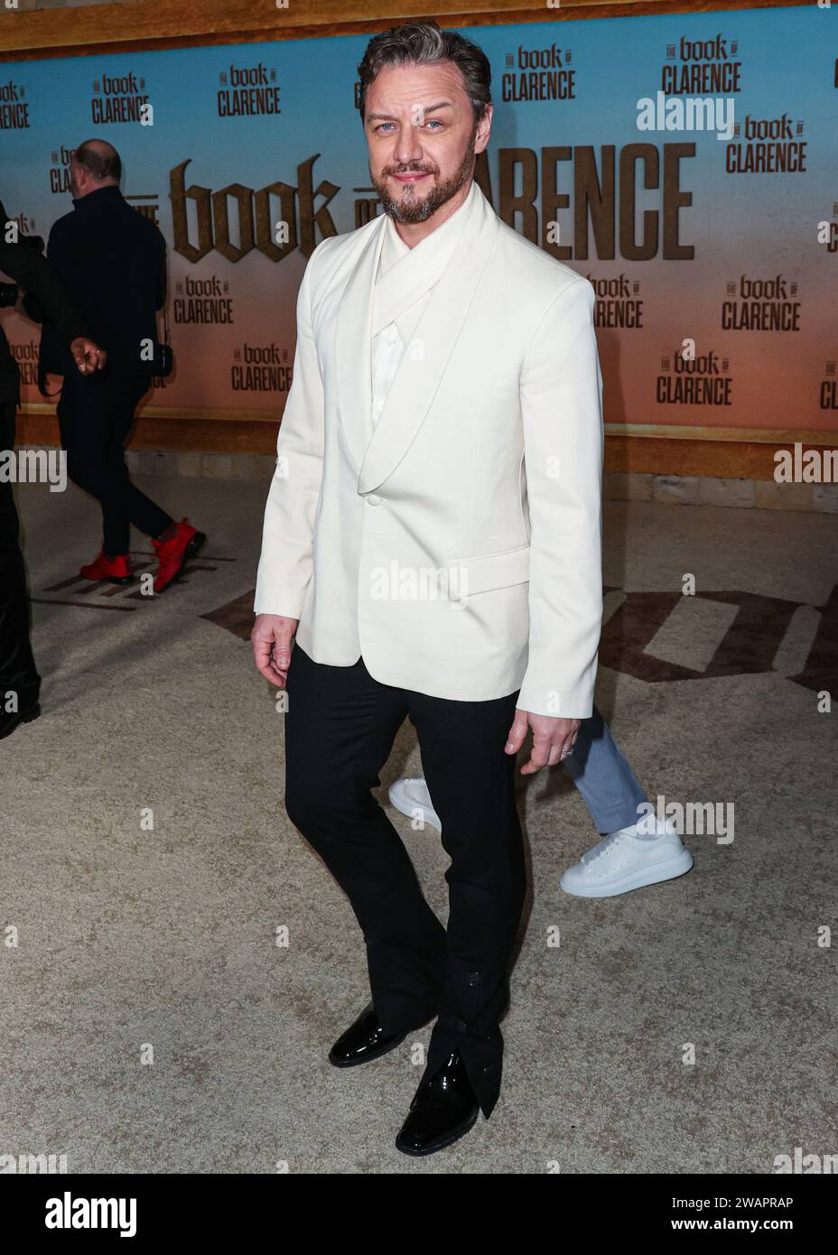 LOS ANGELES, CALIFORNIA, USA - JANUARY 05: James McAvoy arrives at the ...