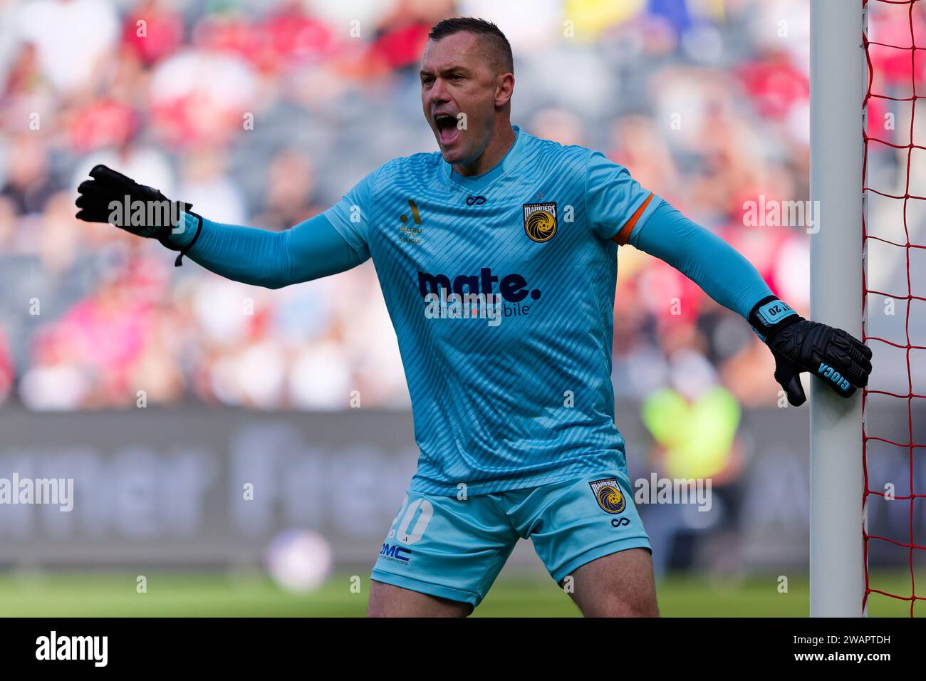 Sydney, Australia. 06th Jan, 2024. Daniel Vukovic of the Mariners ...