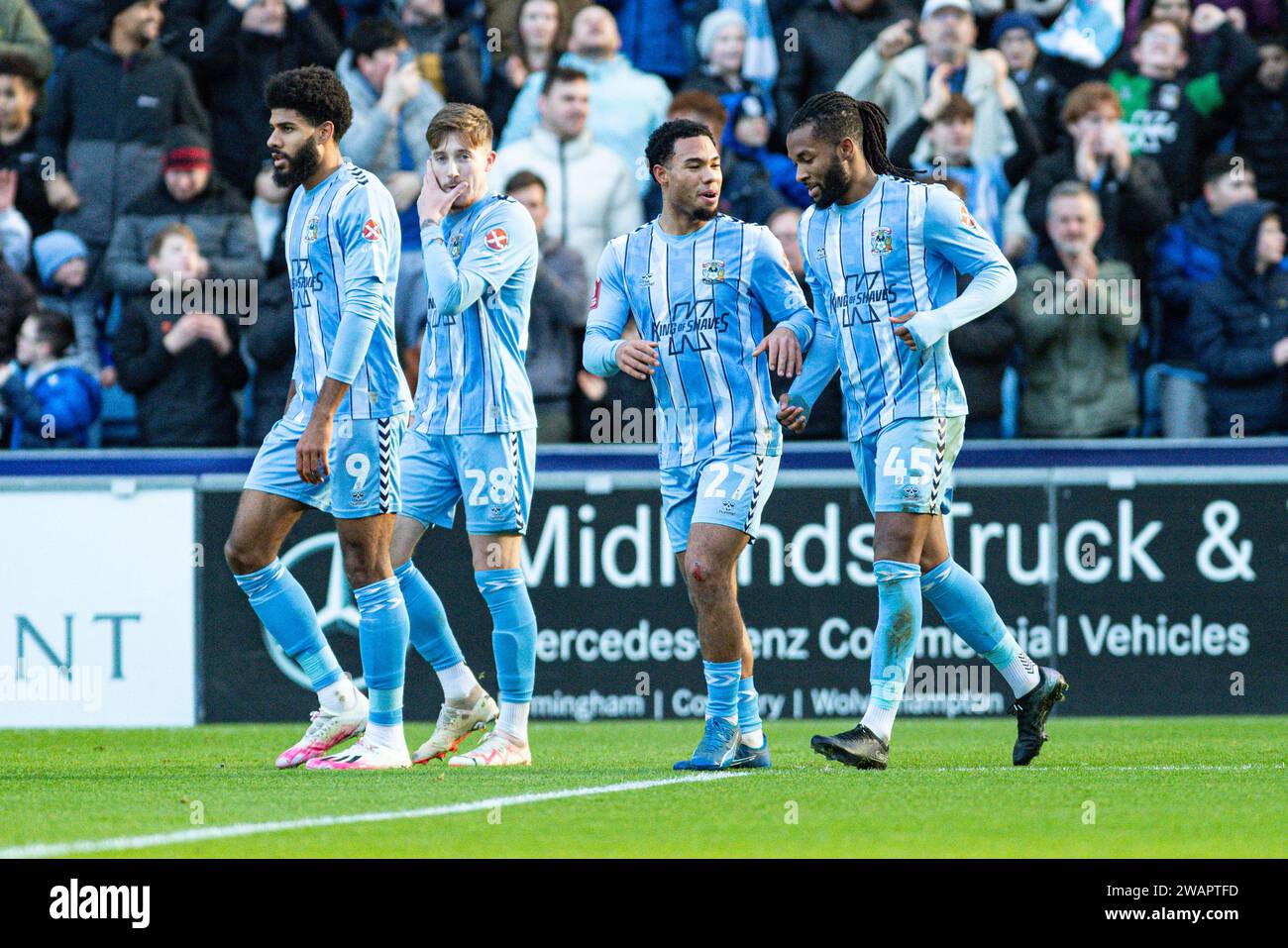 6th January 2024; Coventry Building Society Arena, Coventry, England ...