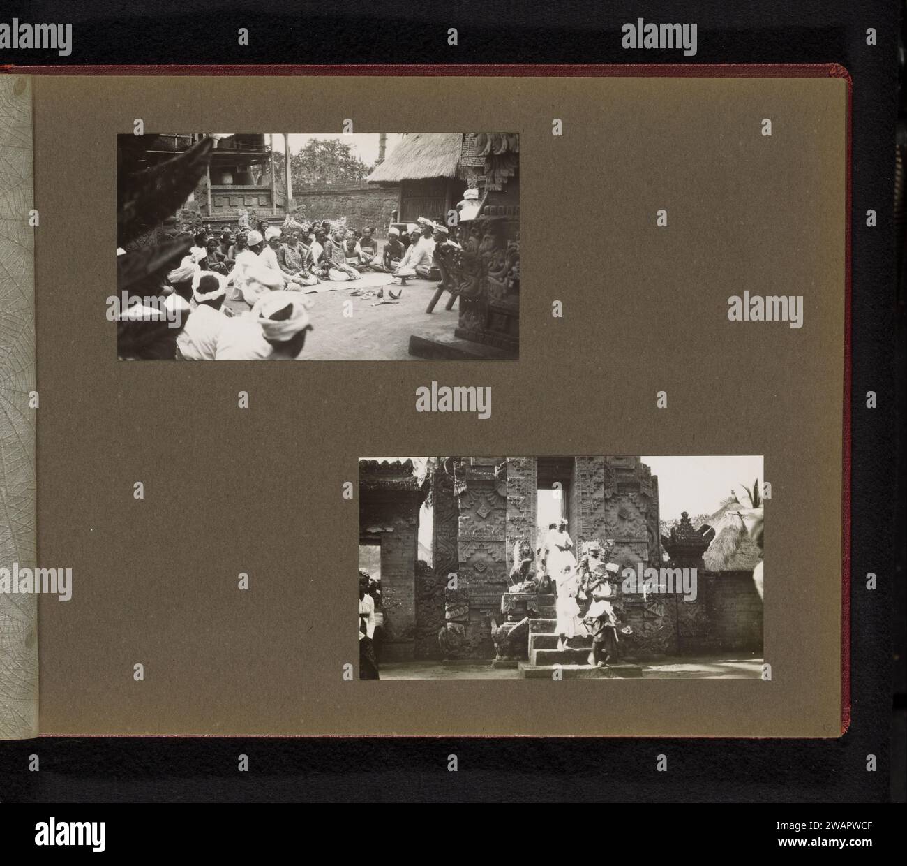 Two recordings of a traditional dance, executed by a temple, anonymous ...