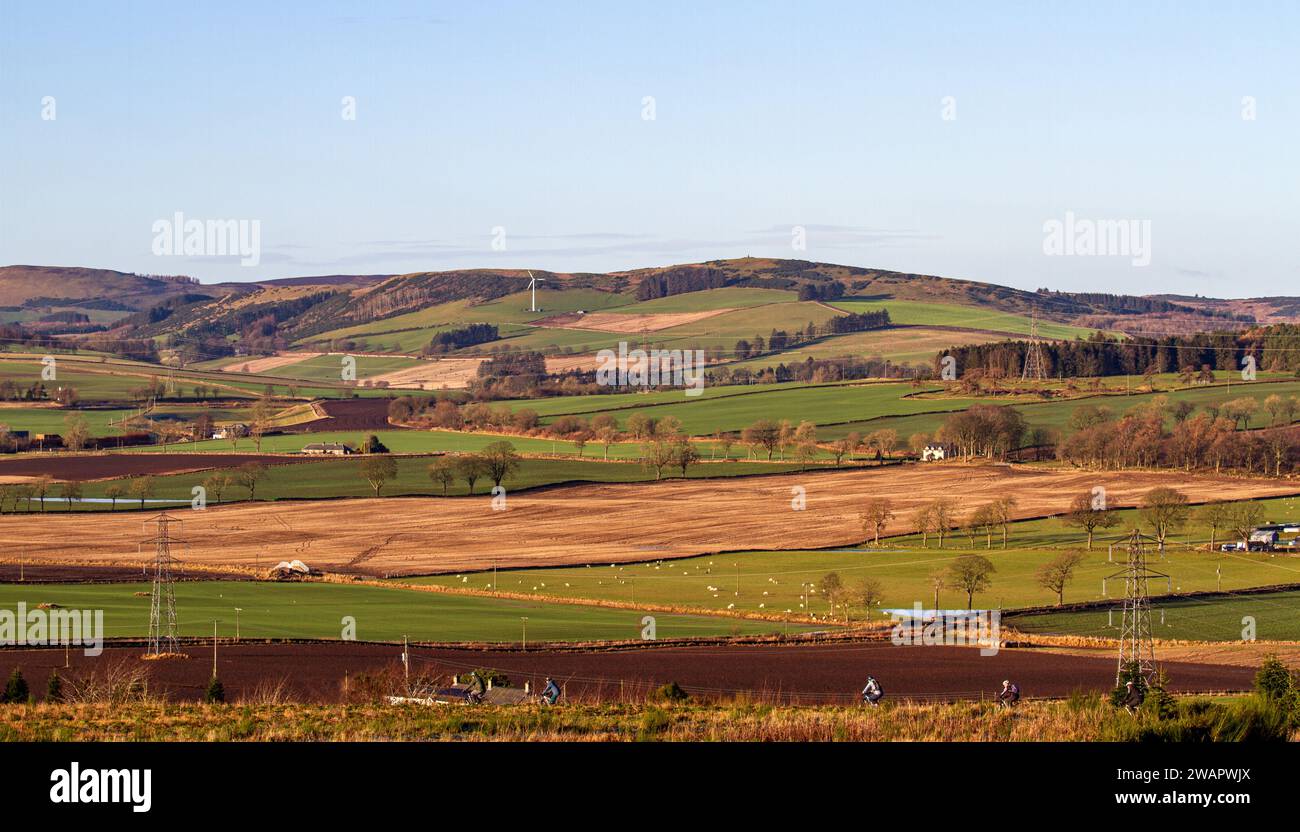 Dundee, Tayside, Scotland, UK. 6th Jan, 2024. UK Weather: Beautiful ...