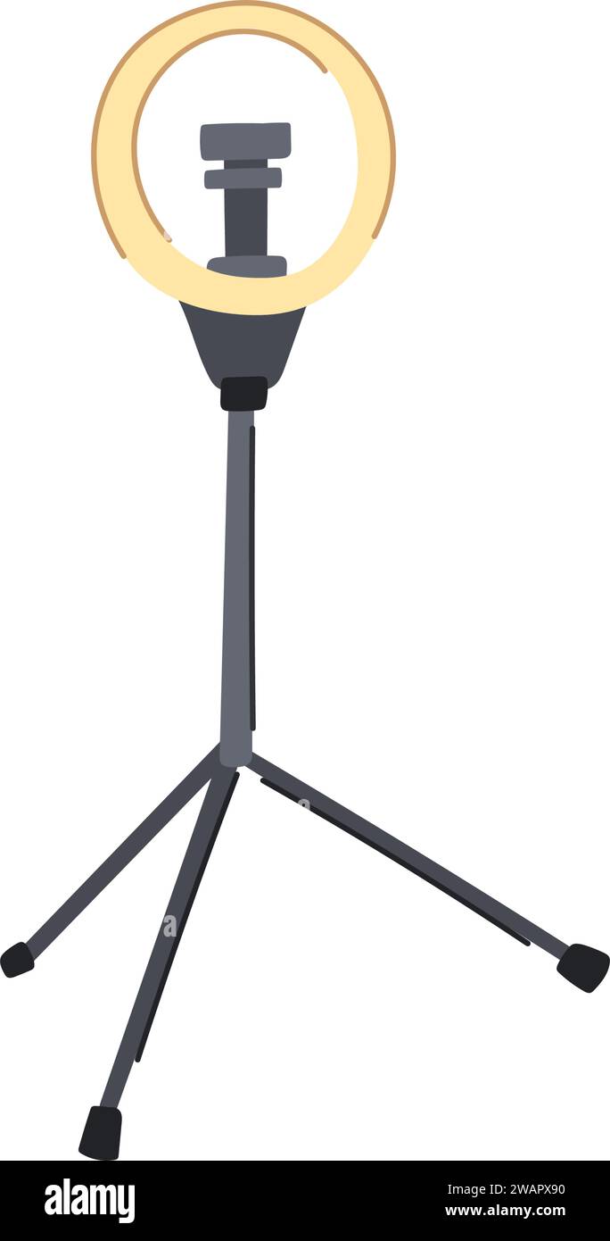 line light ring cartoon vector illustration Stock Vector Image & Art ...