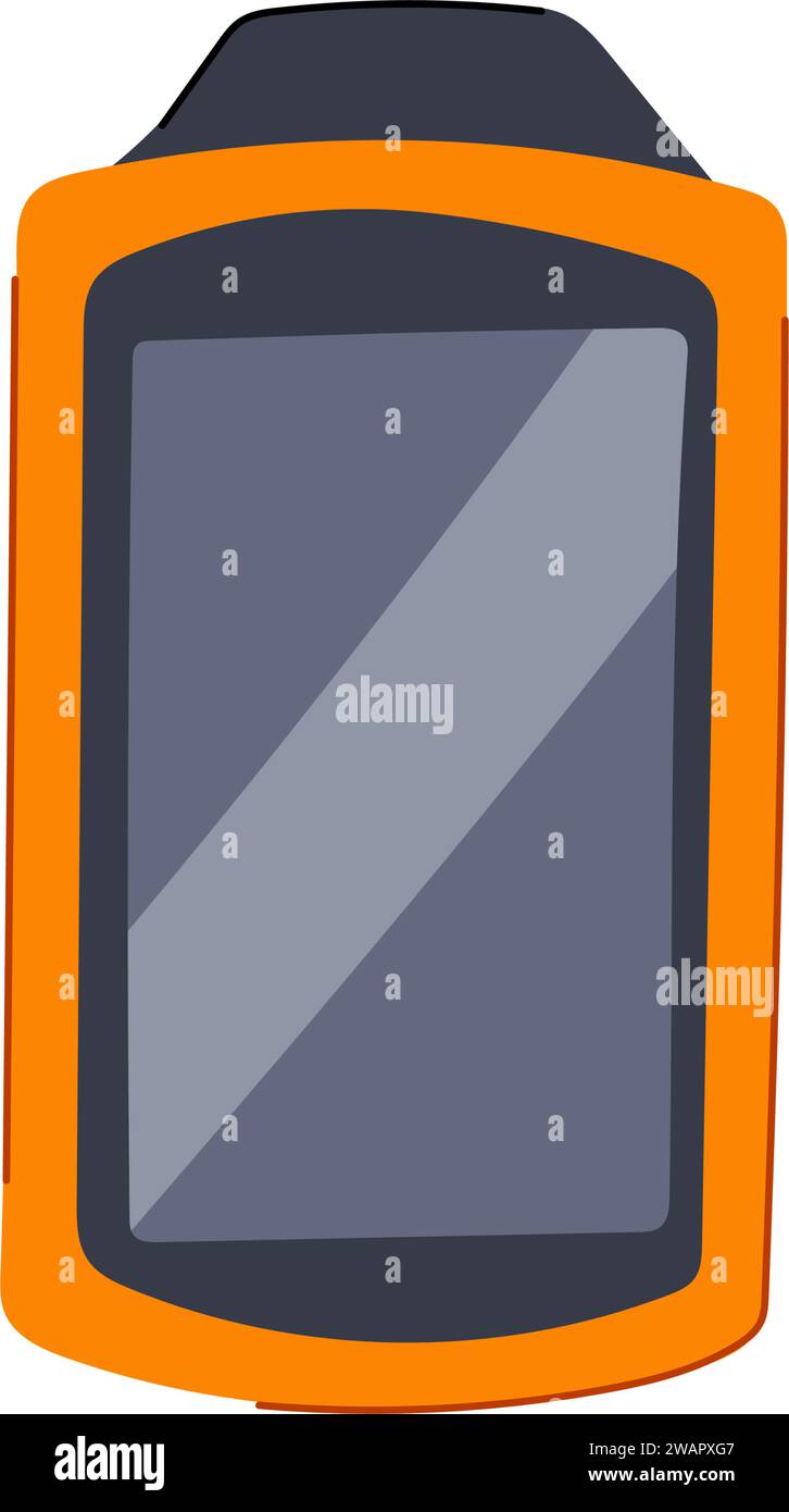 orientation handheld gps cartoon vector illustration Stock Vector Image ... orientation handheld gps cartoon vector illustration Stock Vector Image ...