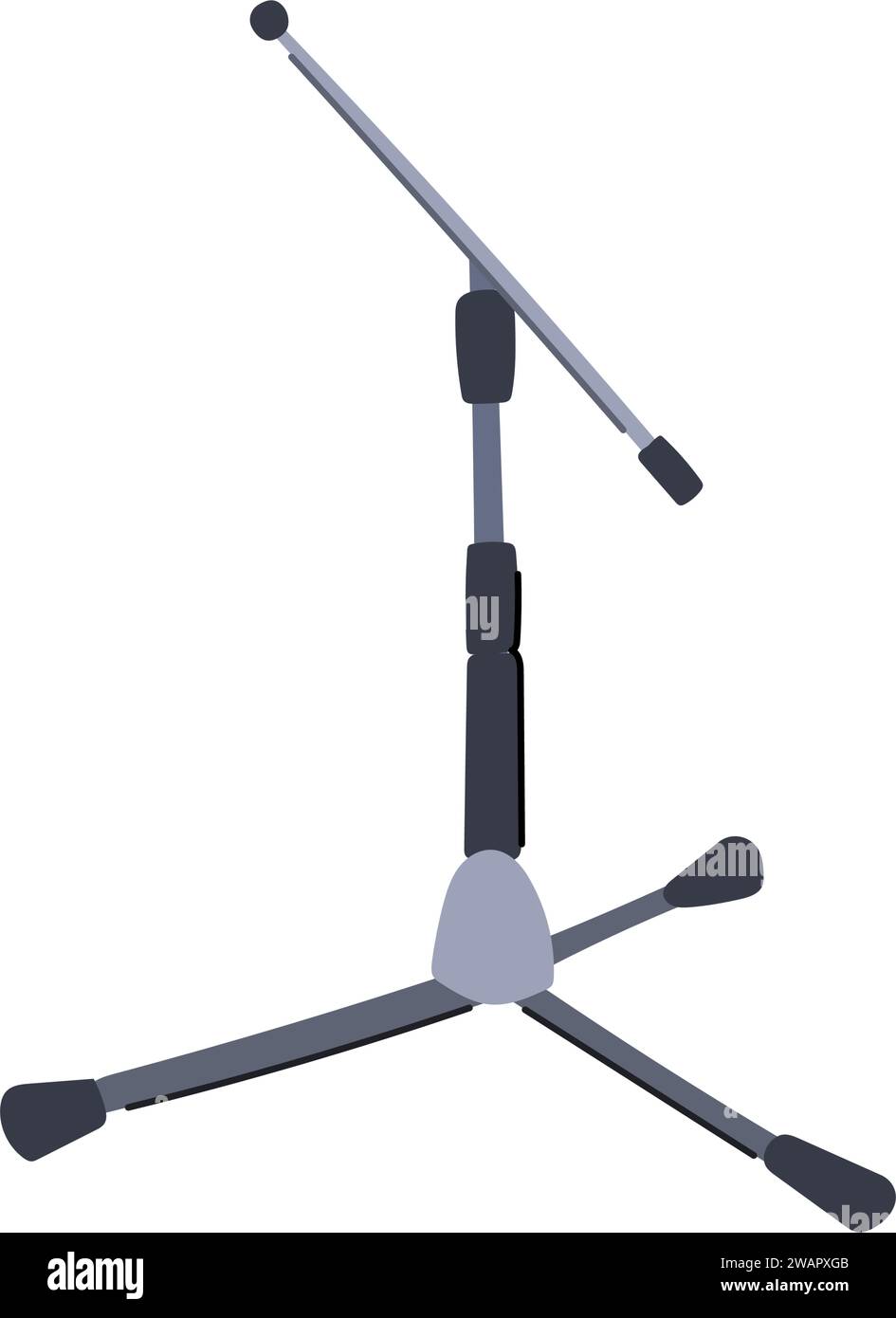 Black comedian microphone Stock Vector Images - Alamy