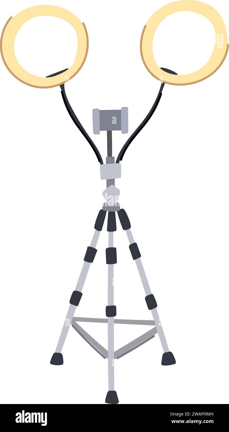 effect light ring cartoon vector illustration Stock Vector Image & Art ...