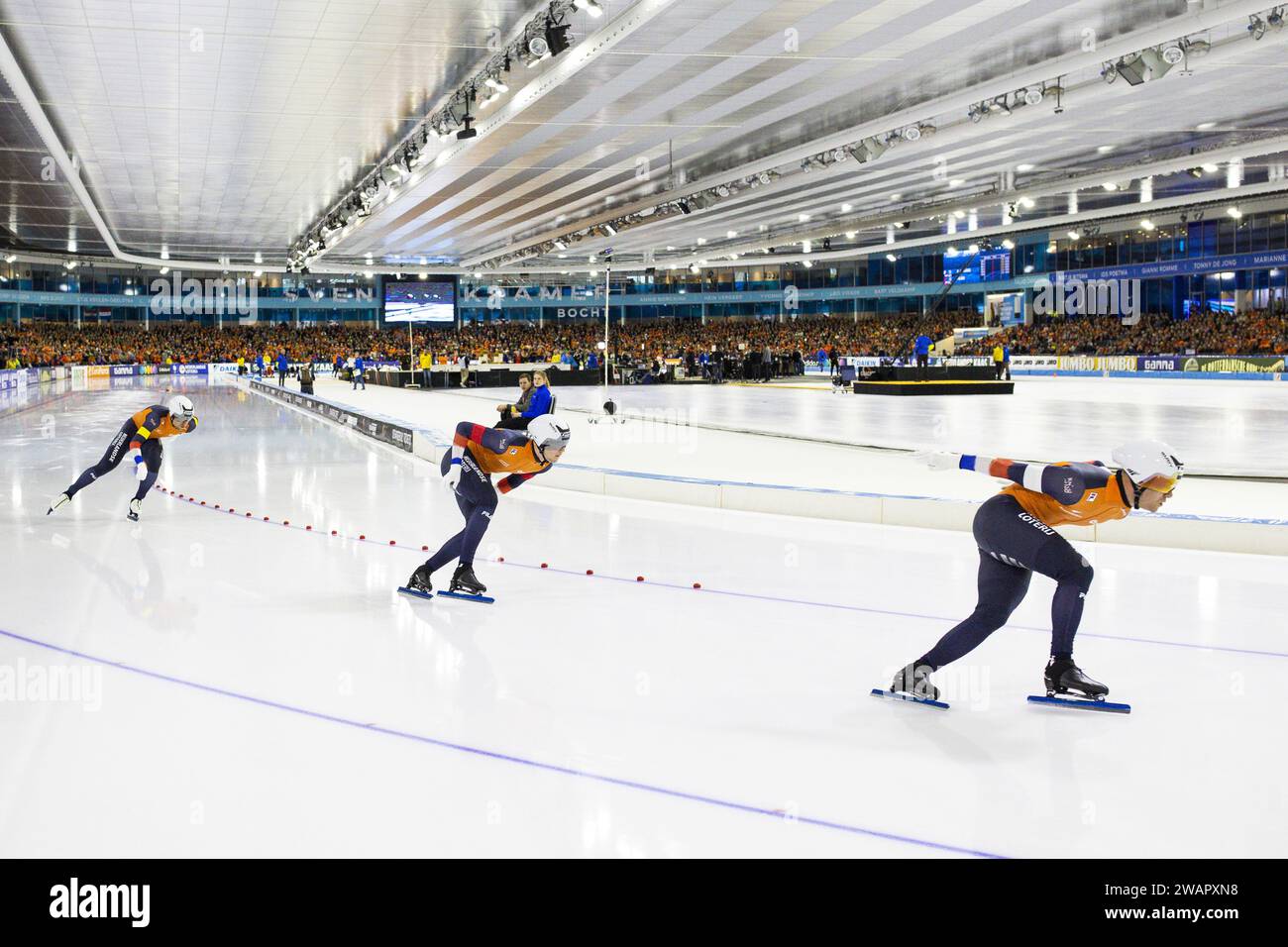 HEERENVEEN - Team Netherlands Stefan Westenbroek, Jenning De Boo ...