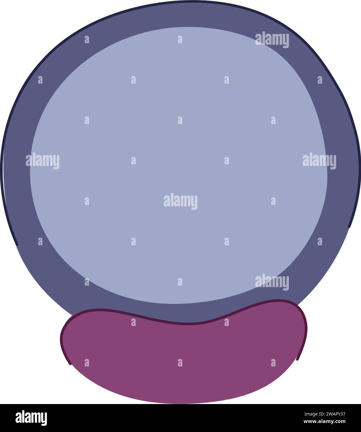 template mouse pad cartoon vector illustration Stock Vector Image & Art ...