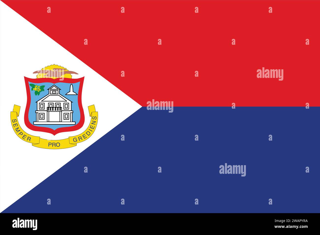 St maarten caribbean Stock Vector Images - Alamy