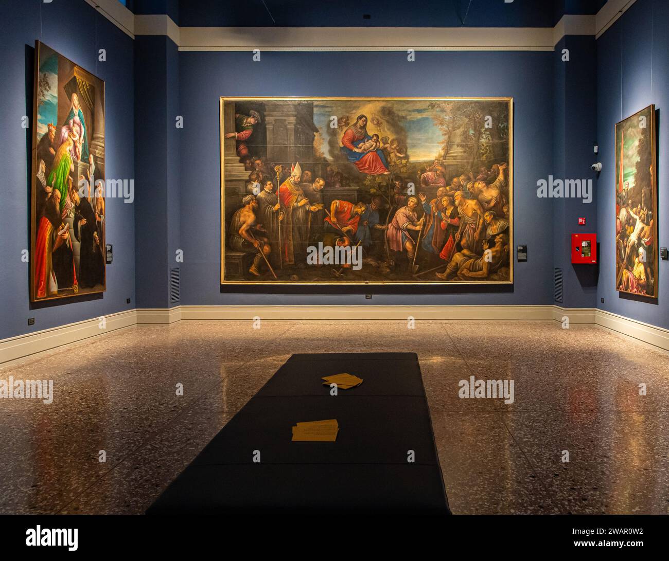 Internal exhibition rooms of the Civic Museum of Bassano del Grappa ...