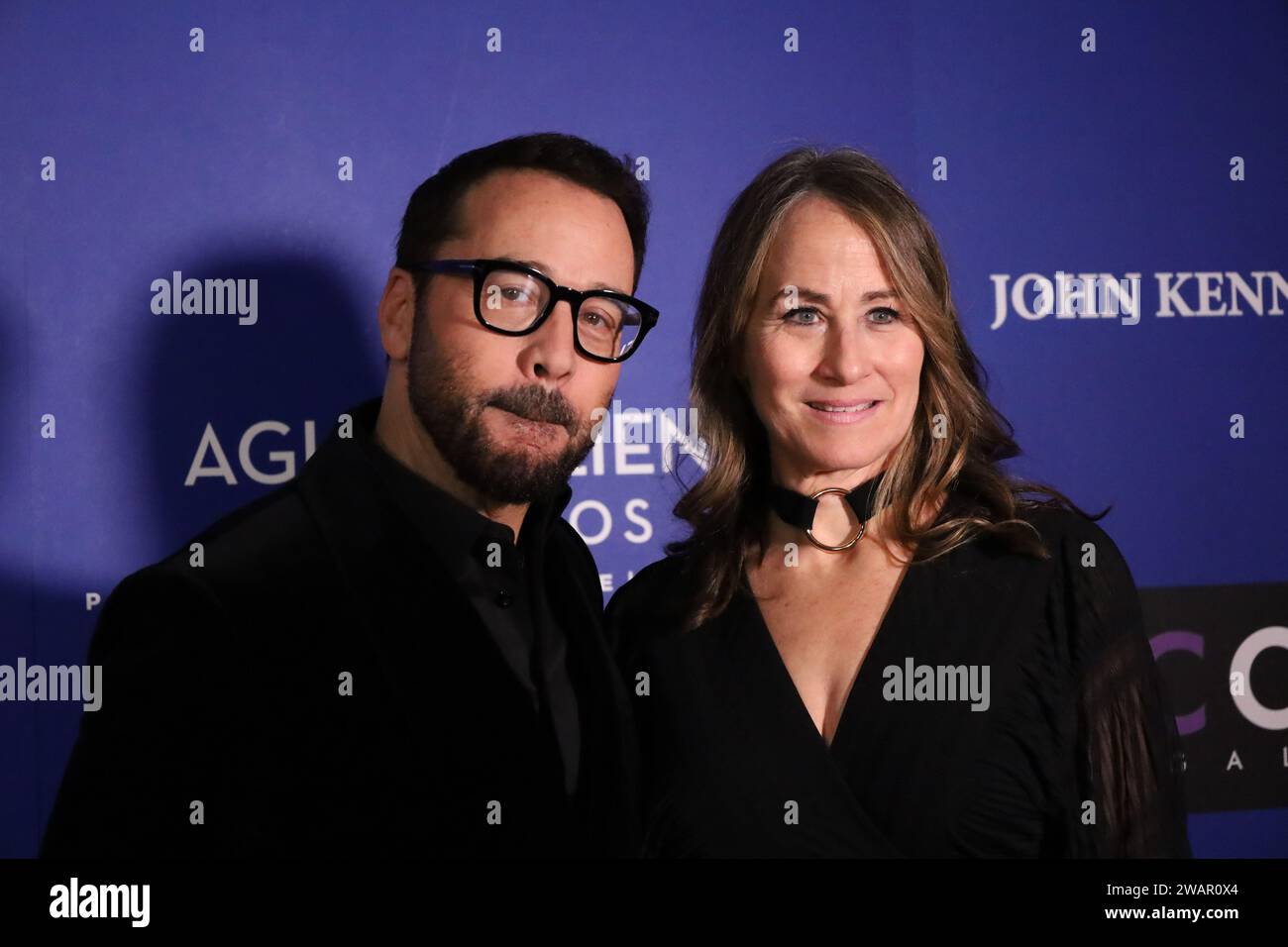 Palm Springs, California, U.S.A. 5th Jan, 2024. Actor Jeremy Piven and his sister Director Shira ...