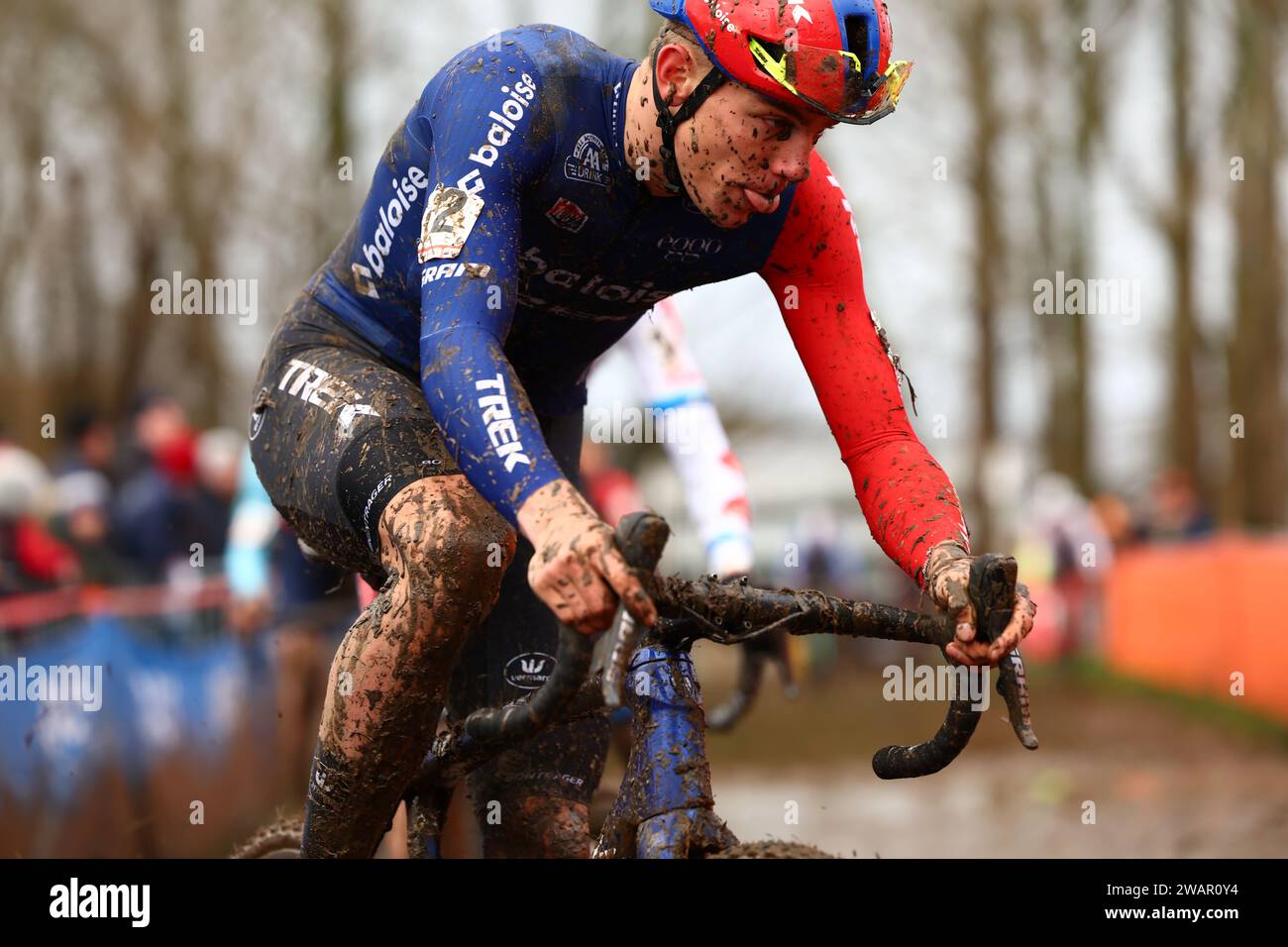 the cyclocross cycling event in Gullegem on Saturday 06 January 2024 ...