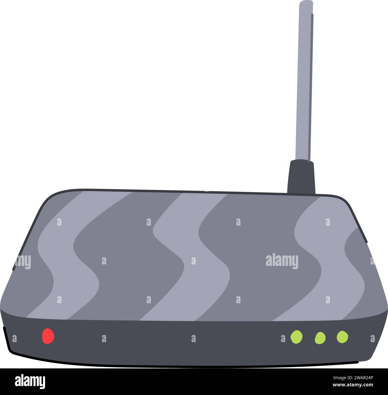 gateway router cartoon vector illustration Stock Vector Image & Art - Alamy