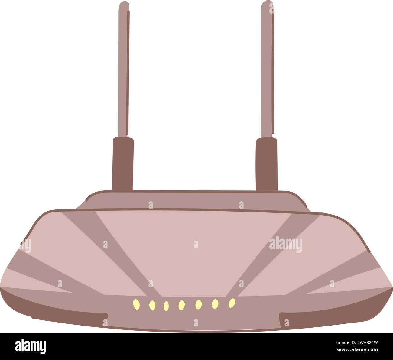 home router cartoon vector illustration Stock Vector Image & Art - Alamy