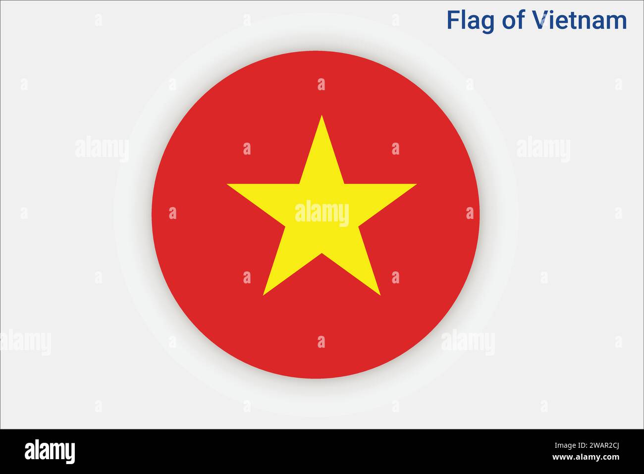 High Detailed Flag Of Vietnam National Vietnam Flag Asia 3d