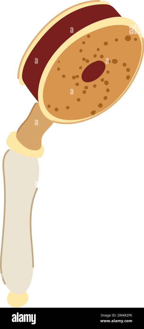 water shower head cartoon vector illustration Stock Vector Image & Art ...