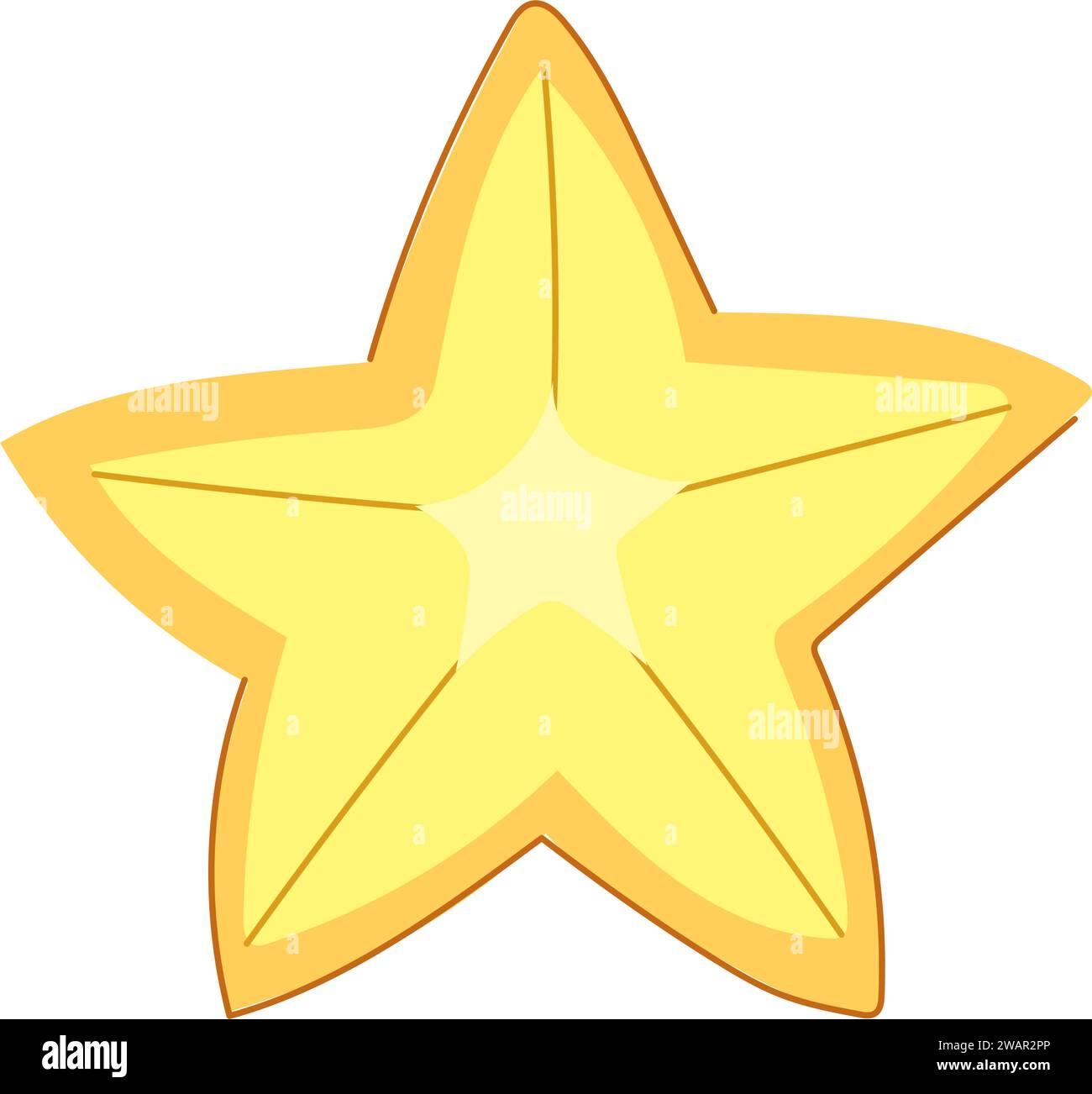 shape star cartoon vector illustration Stock Vector Image & Art - Alamy