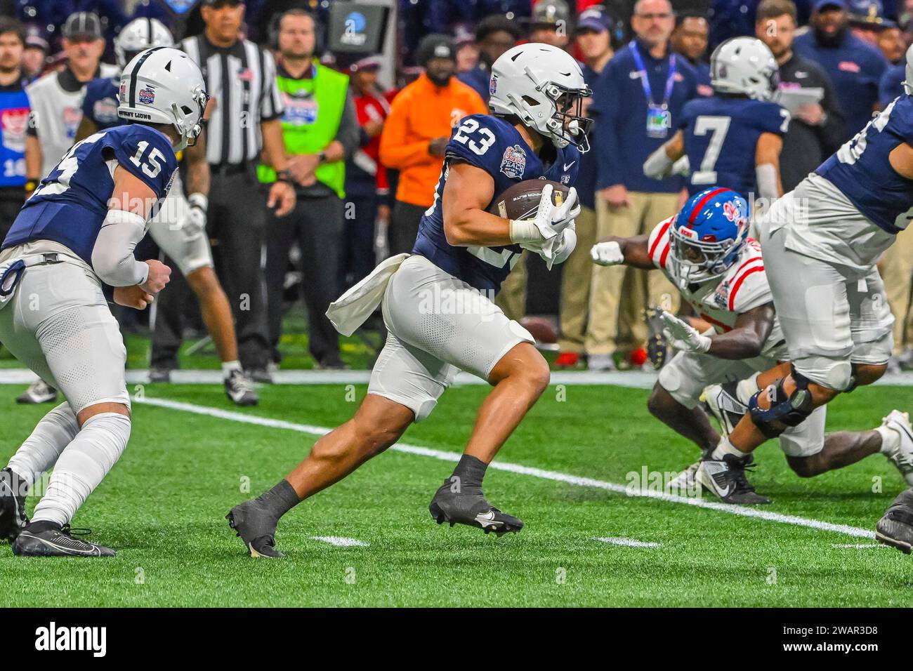 ATLANTA, GA - DECEMBER 30: Penn State Nittany Lions running back Trey ...