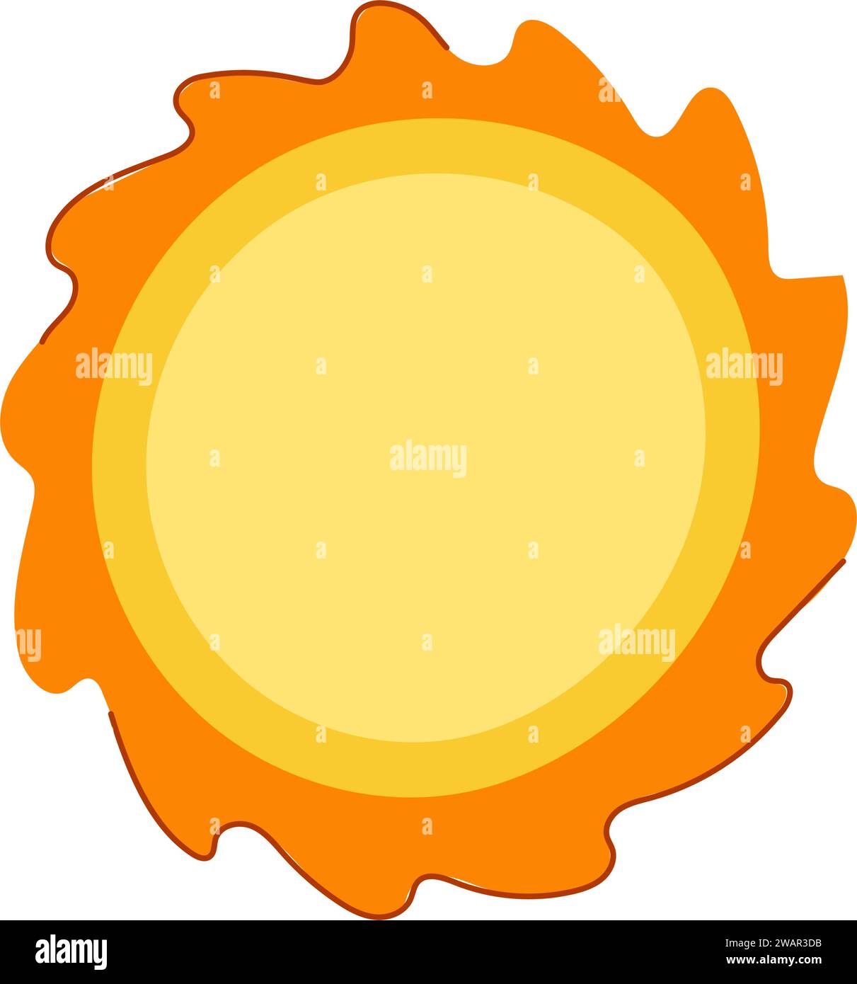 sunbeam sun cartoon vector illustration Stock Vector Image & Art - Alamy