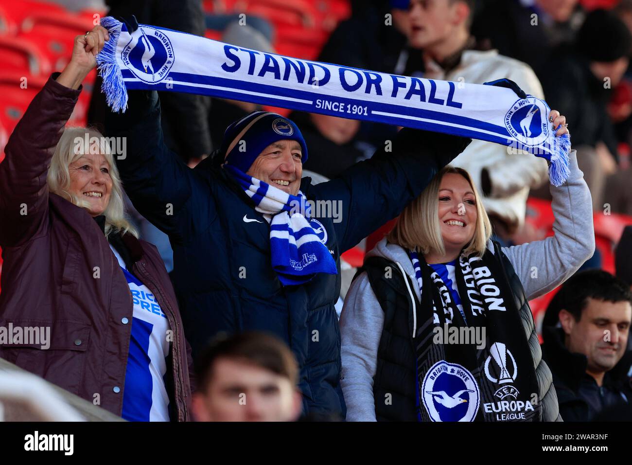 Brighton football fans 2024 hi-res stock photography and images - Alamy