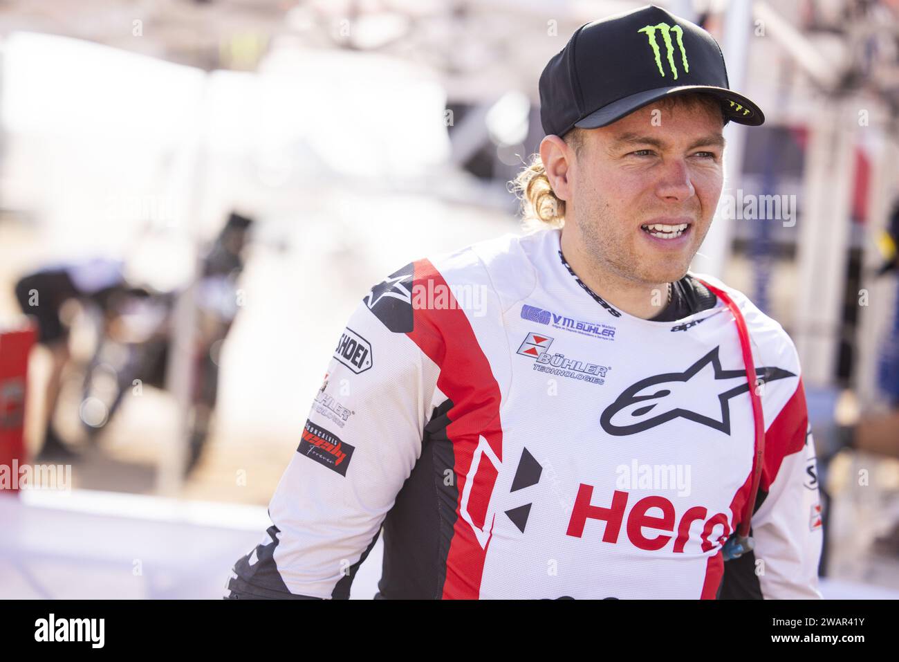 BUHLER Sebastian (ger), Hero Motorsports Team Rally, Hero, Motul, Moto ...