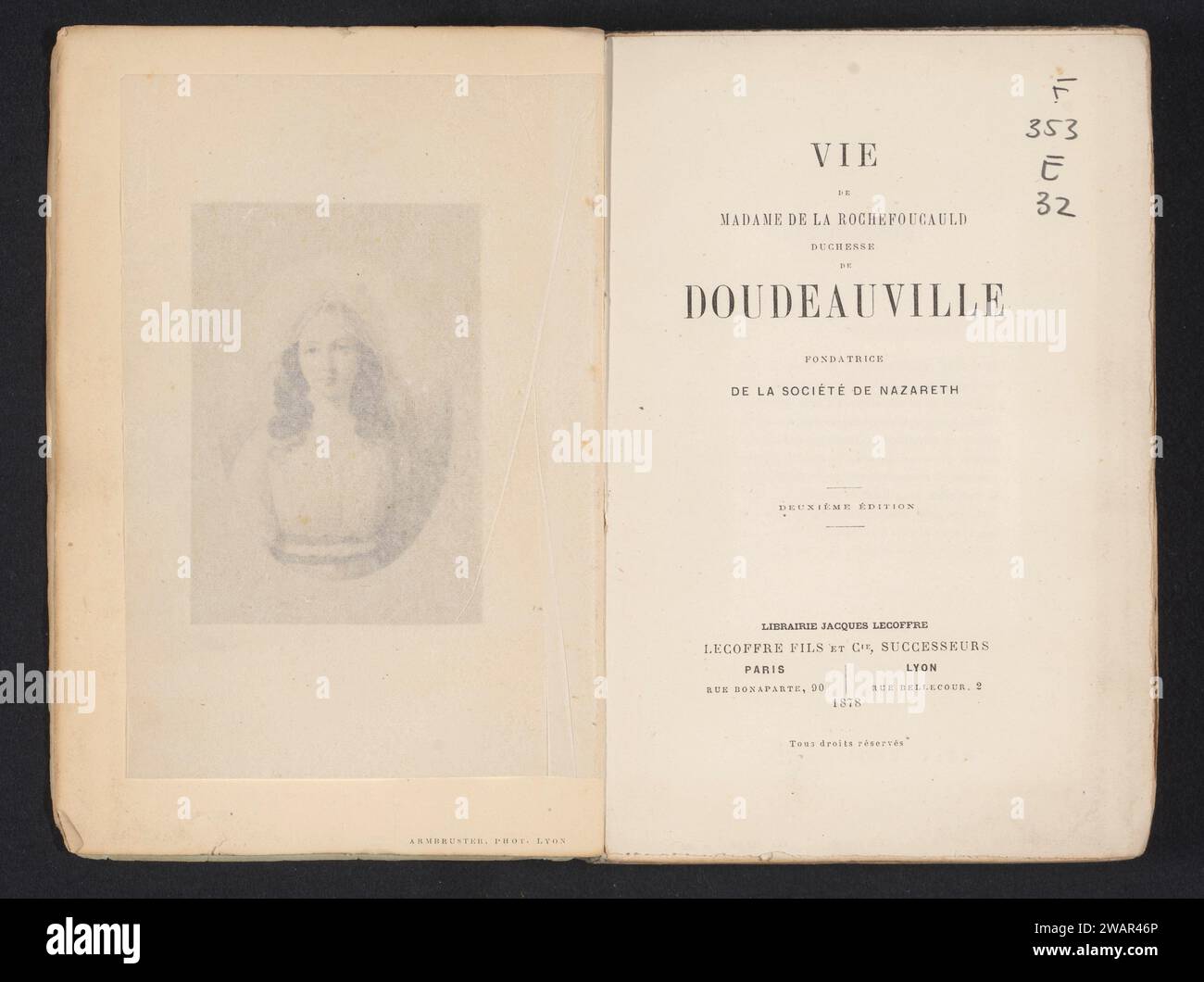 The life of Madame de la Rochefoucauld Duchess de Doudeauville, founder ...