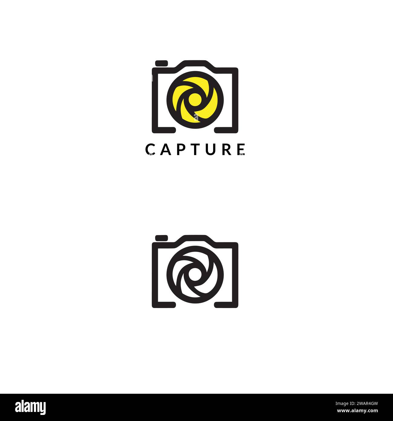 Aperture logo hi-res stock photography and images - Alamy