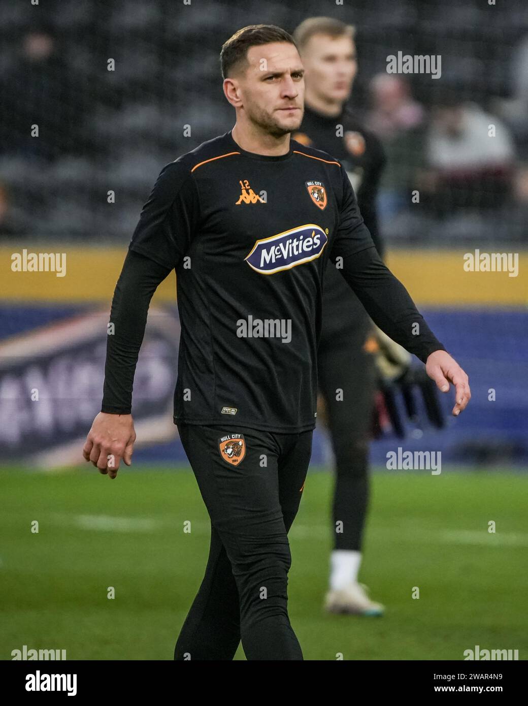 HULL, UK. 6th January 2024. Emirates FA Cup: Hull City AFC v Birmingham ...