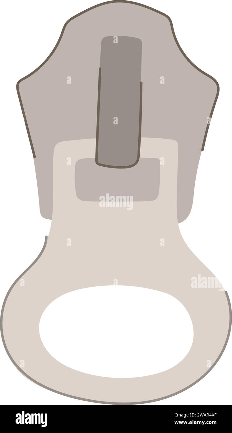 pant zipper puller cartoon vector illustration Stock Vector Image & Art ...