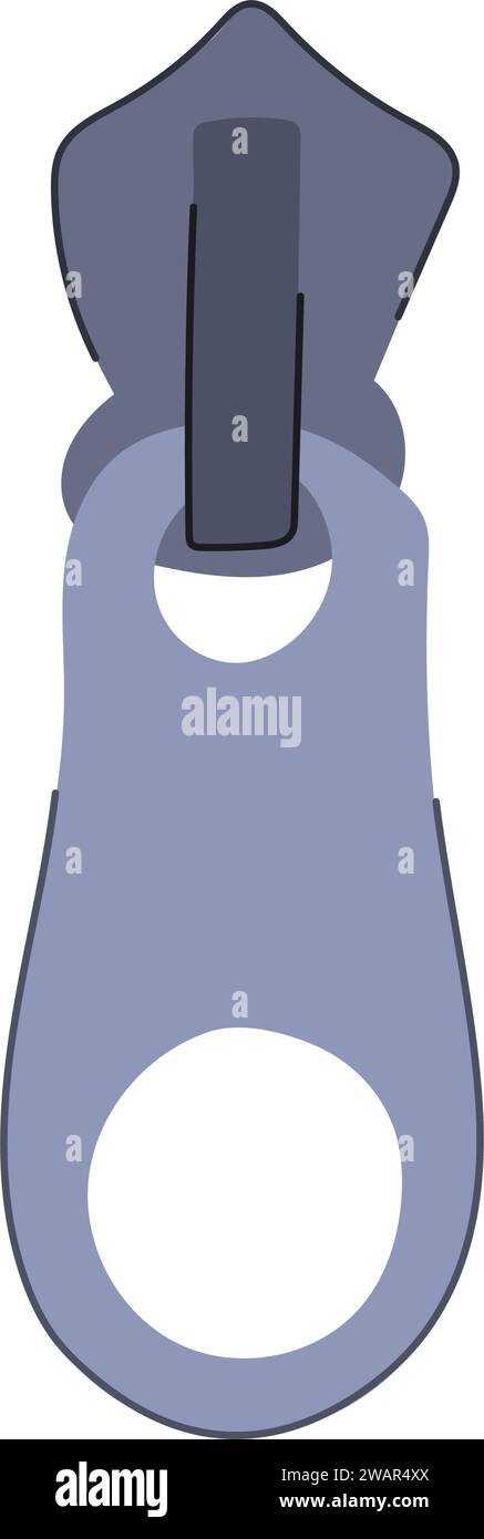 sketch zipper puller cartoon vector illustration Stock Vector Image & Art - Alamy