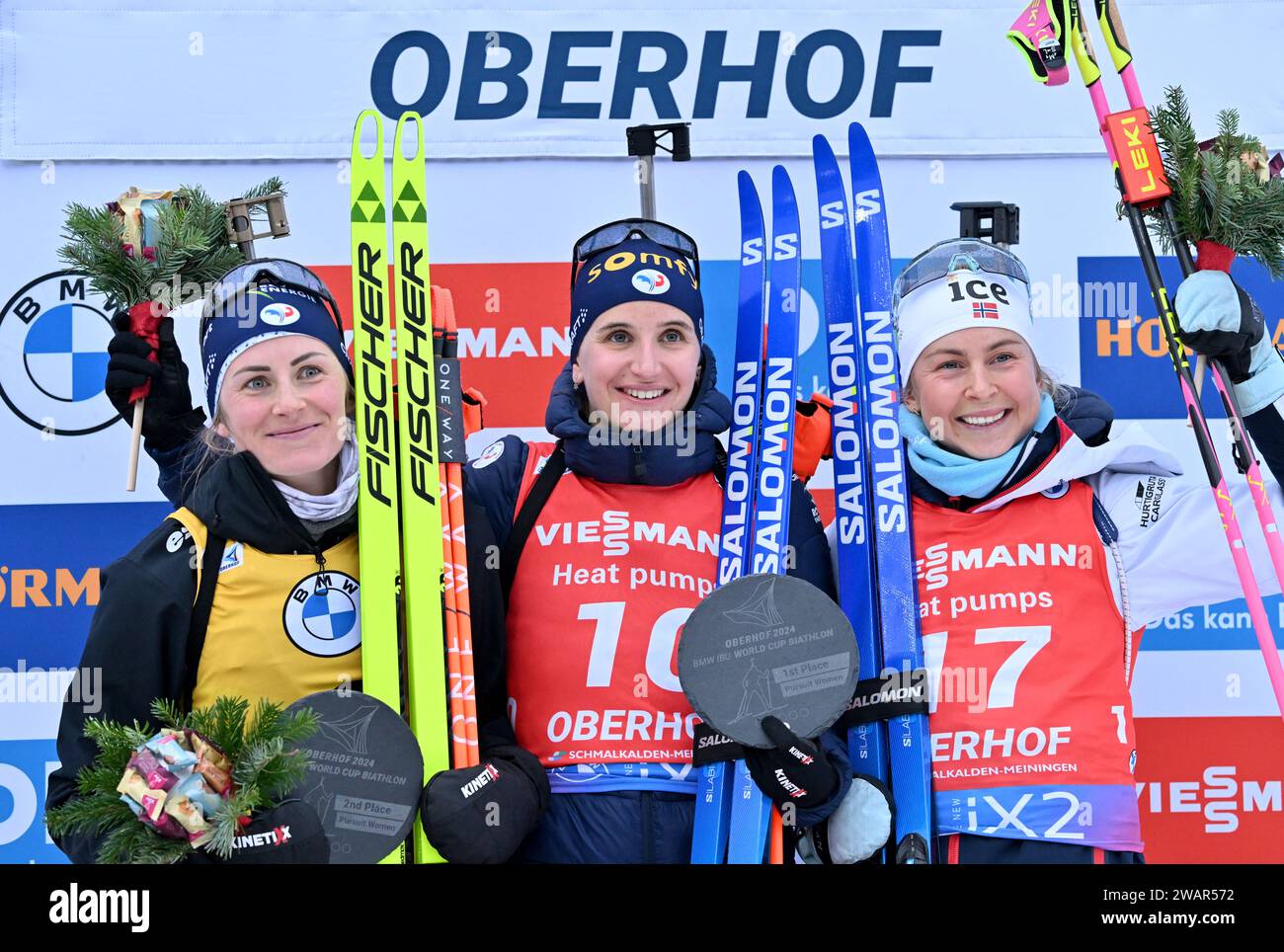Oberhof, Germany. 06th Jan, 2024. Biathlon: World Cup, 10 km pursuit ...