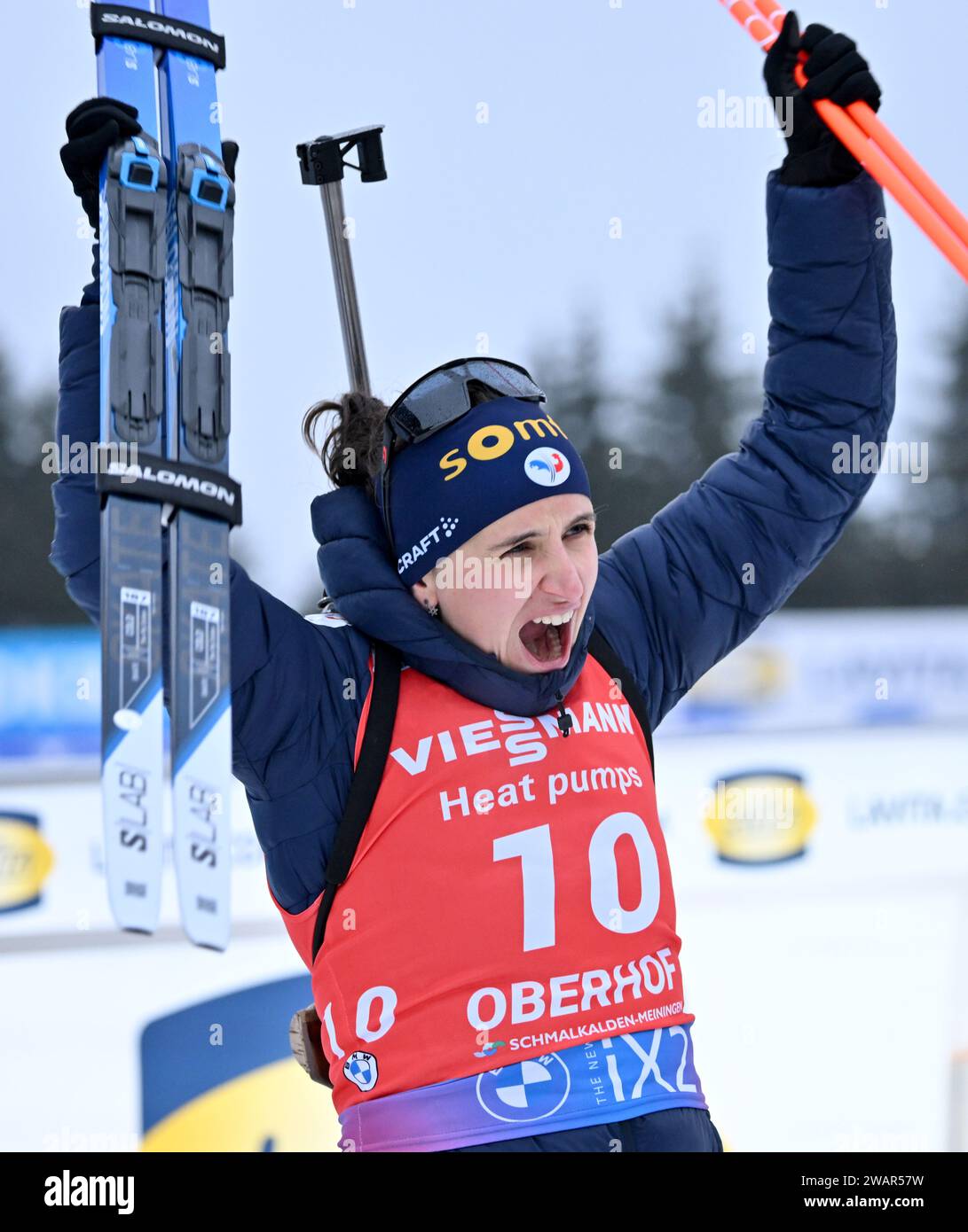 Oberhof, Germany. 06th Jan, 2024. Biathlon: World Cup, 10 km pursuit ...