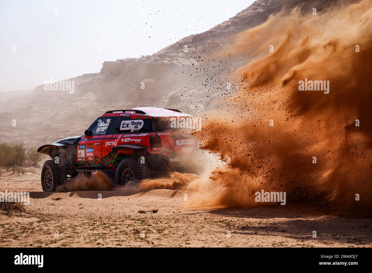 230 NAVARRO Pau (spa), REIS Goncalo (prt), X-Raid Mini JCW Team, Mini ...