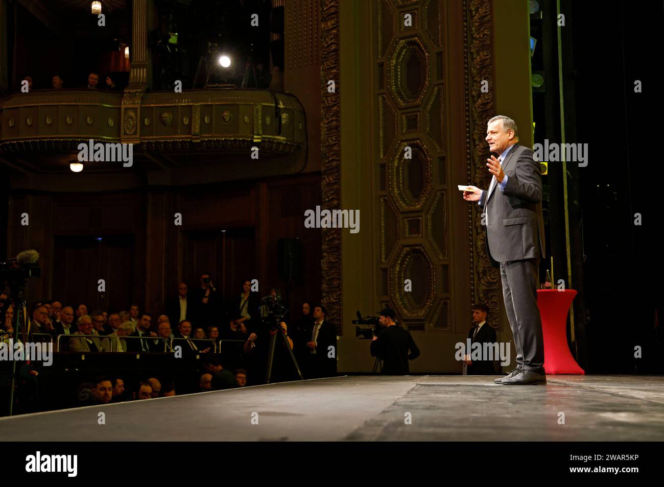 Hans-Ulrich Rülke beim FDP Dreikönigstreffen 2024 im Stuttgarter ...
