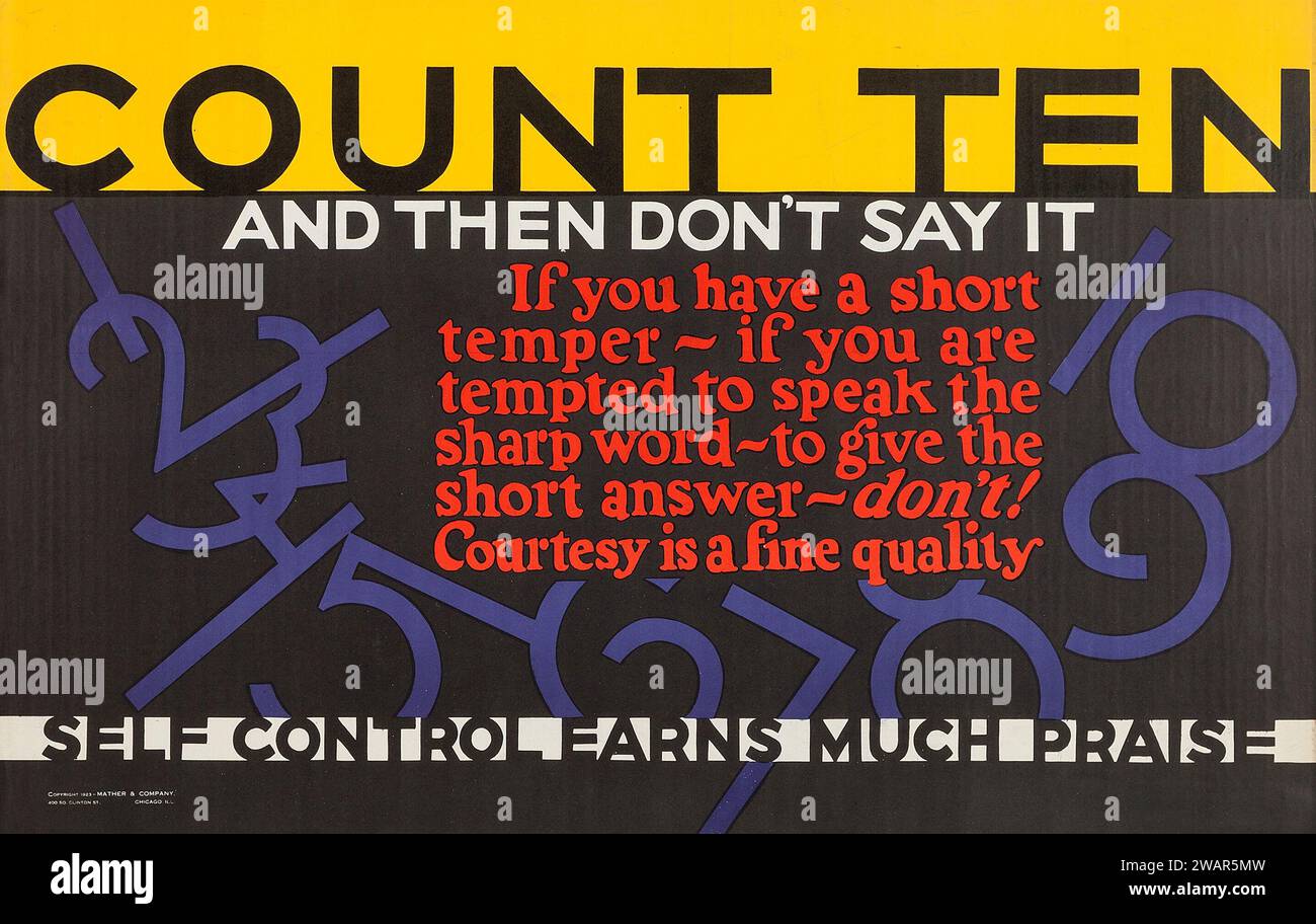 Count Ten and Then Don't Say It (Mather and Company, 1923 ...