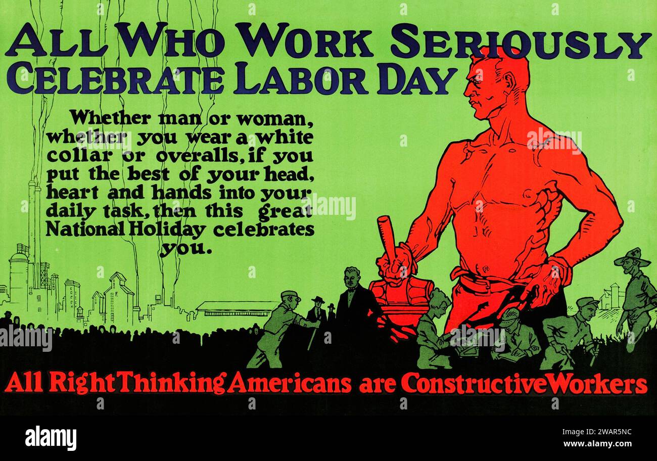 All Who Work Seriously (1923). Mather and Company Motivational Poster ...