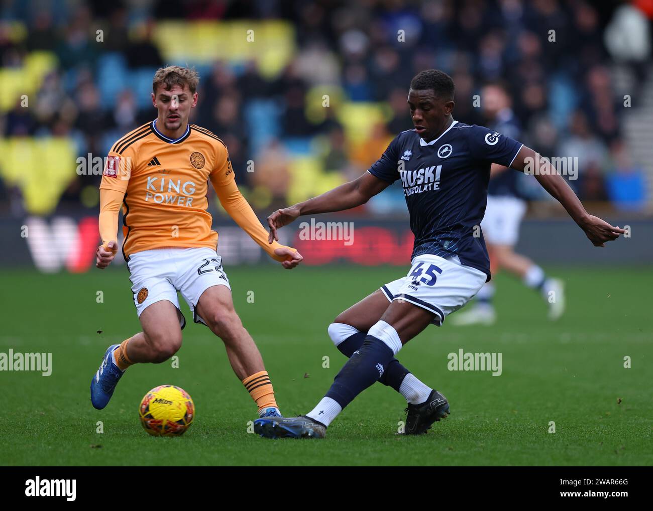 The Den, Bermondsey, London, UK. 6th Jan, 2024. FA Cup Third Round ...