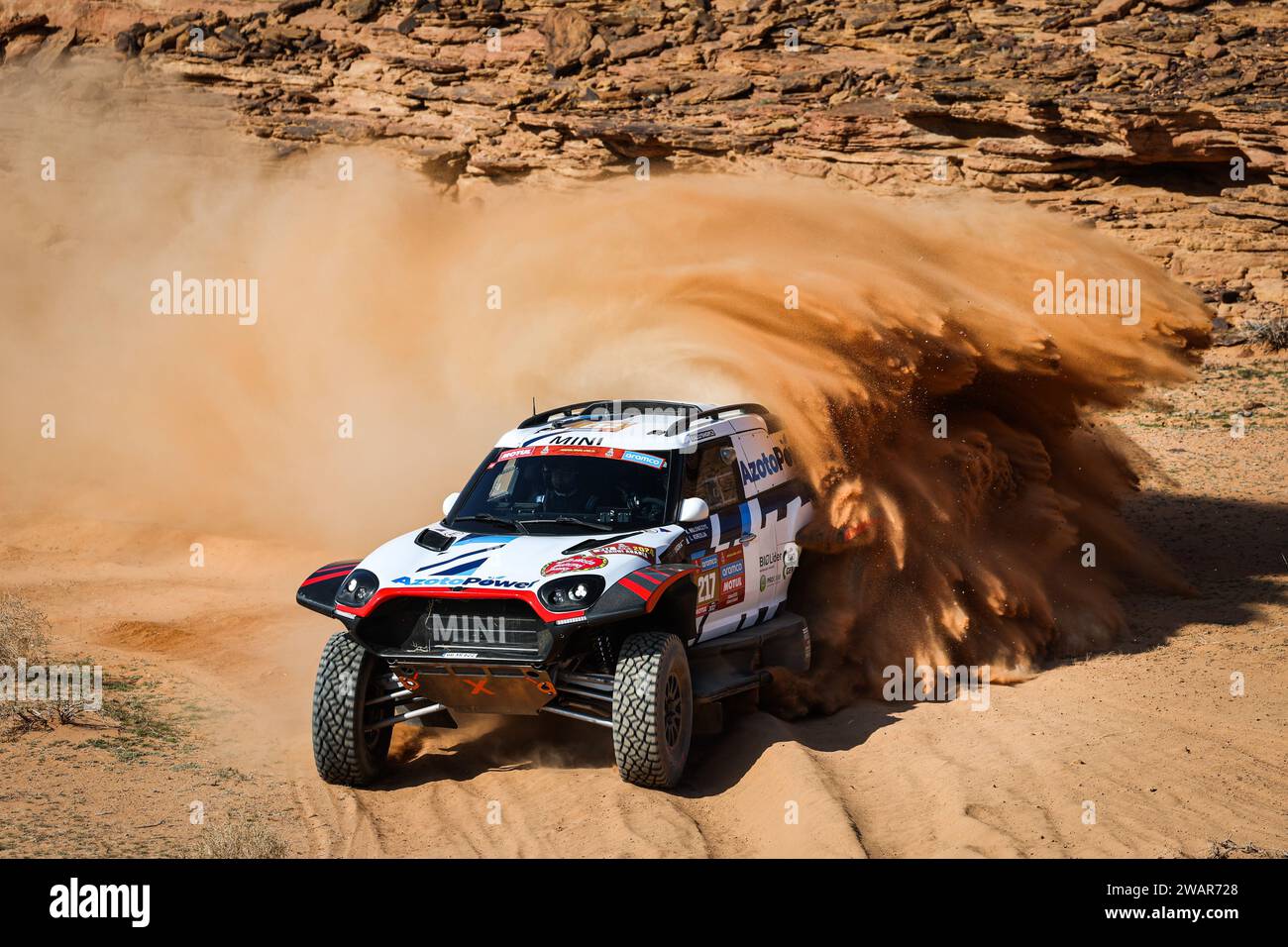 217 HOLOWCZYC Krzysztof (pol), KURZEJA ?ukasz (pol), X-Raid Mini JCW ...