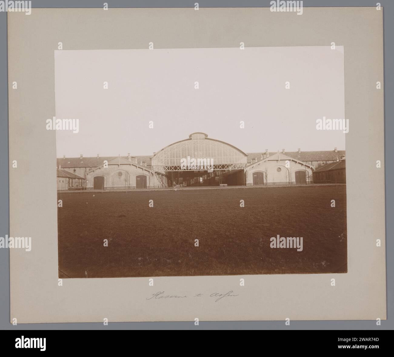 Buildings of the Johan Willem Frisokazerne in Assen, Anonymous, 1892 ...