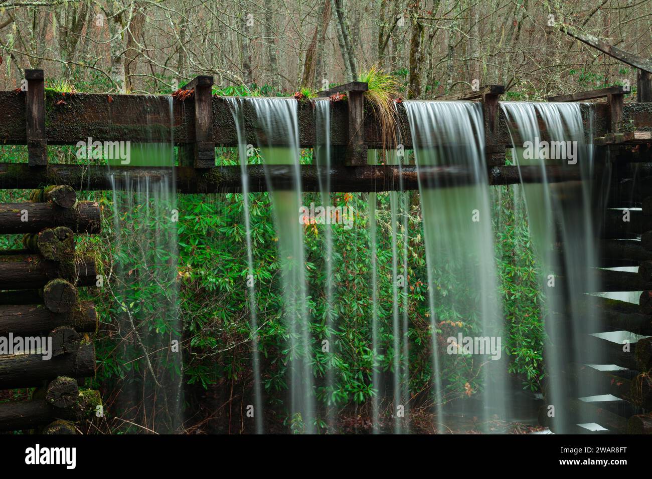 Mingus Mill in the Great Smoky Mountains National Park Stock Photo - Alamy