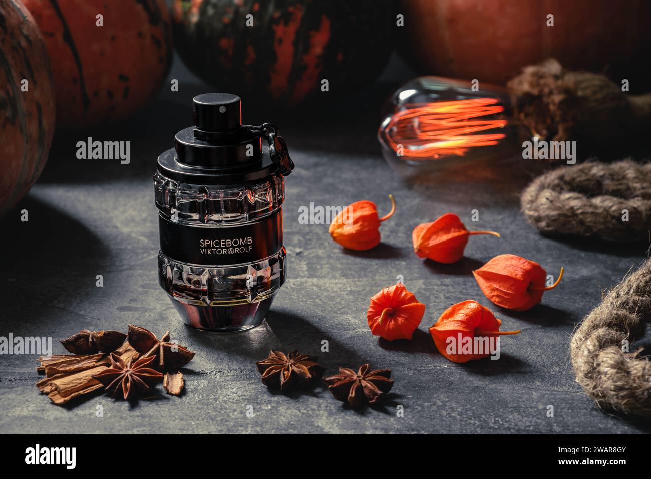 grenade shaped bottle with an explosively good fragrance: Spicebomb by ...