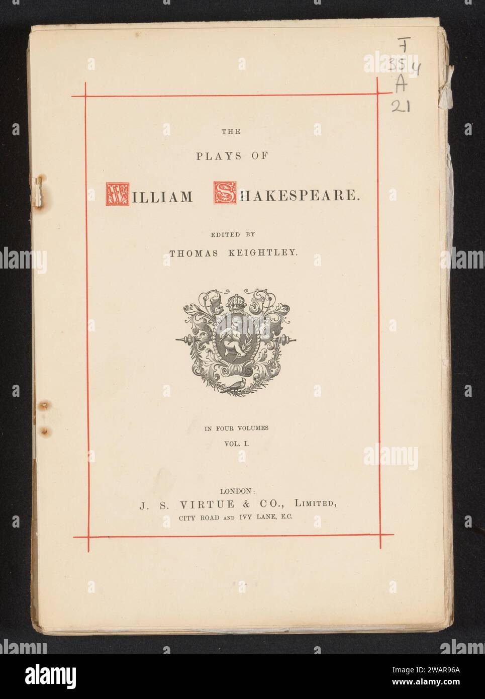 The plays of William Shakespeare, William Shakespeare, c. 1890 book ...
