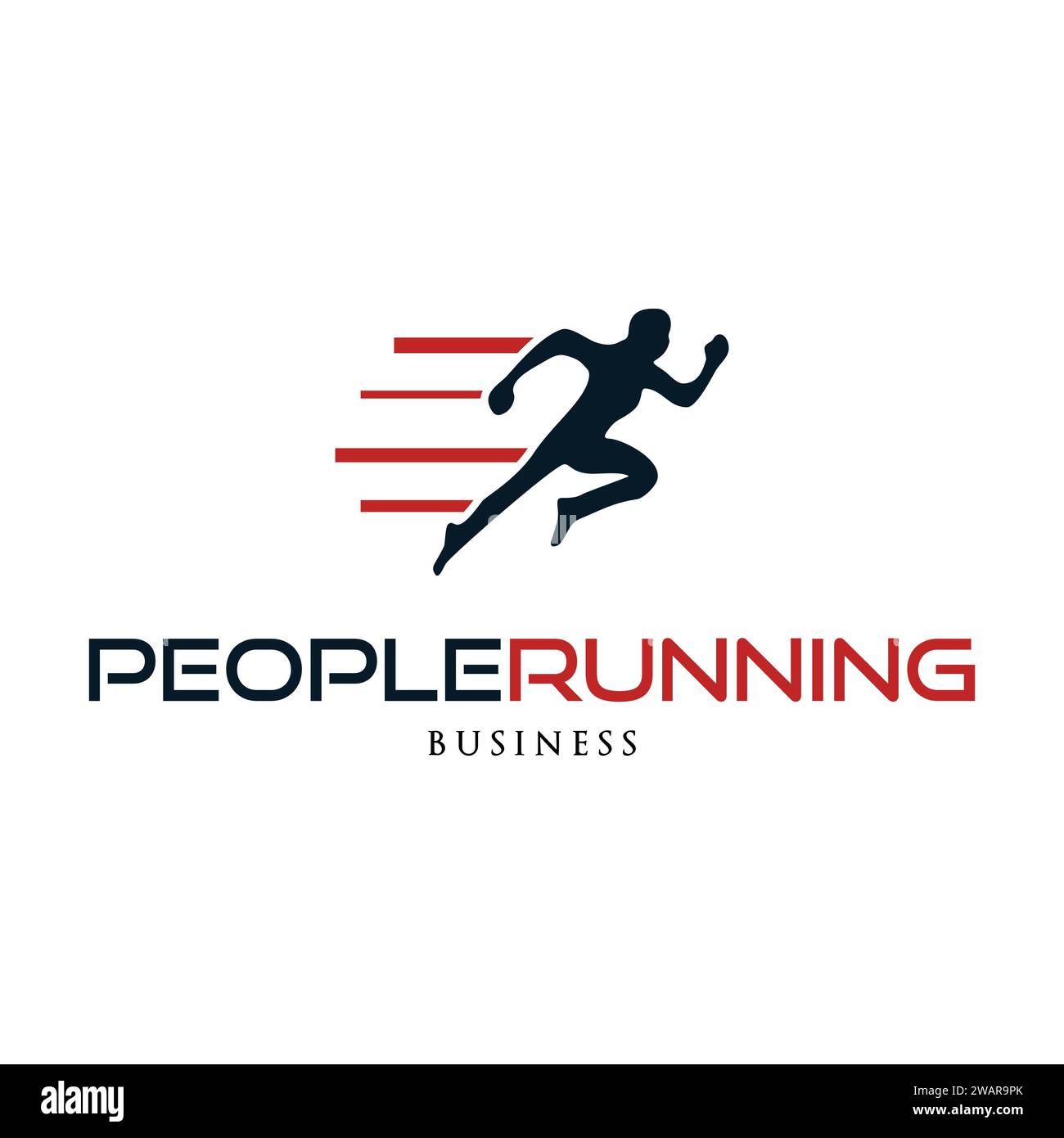 People Running Icon Logo Design Template Stock Vector Image & Art - Alamy