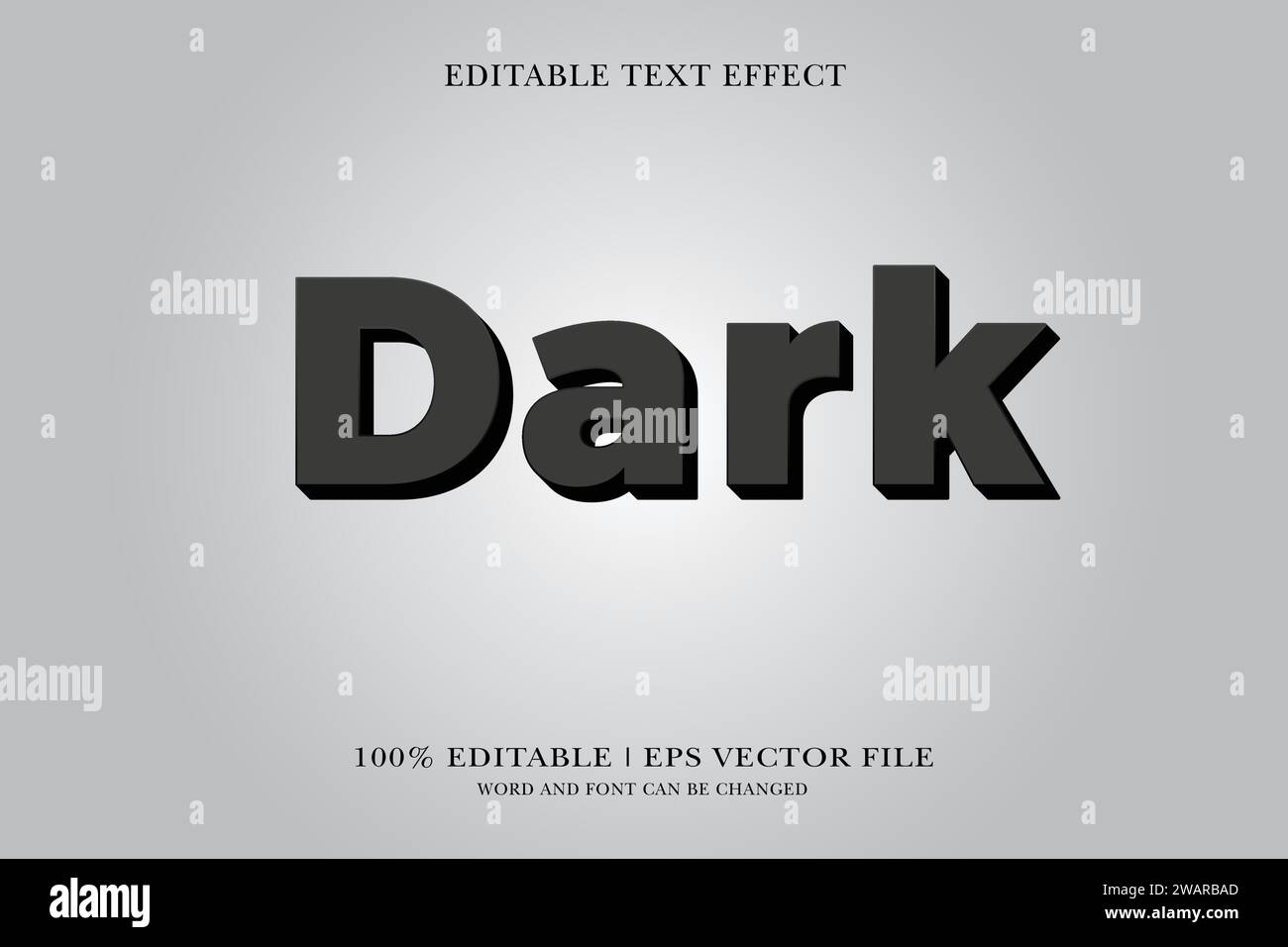 Blue font effect Black and White Stock Photos & Images - Alamy