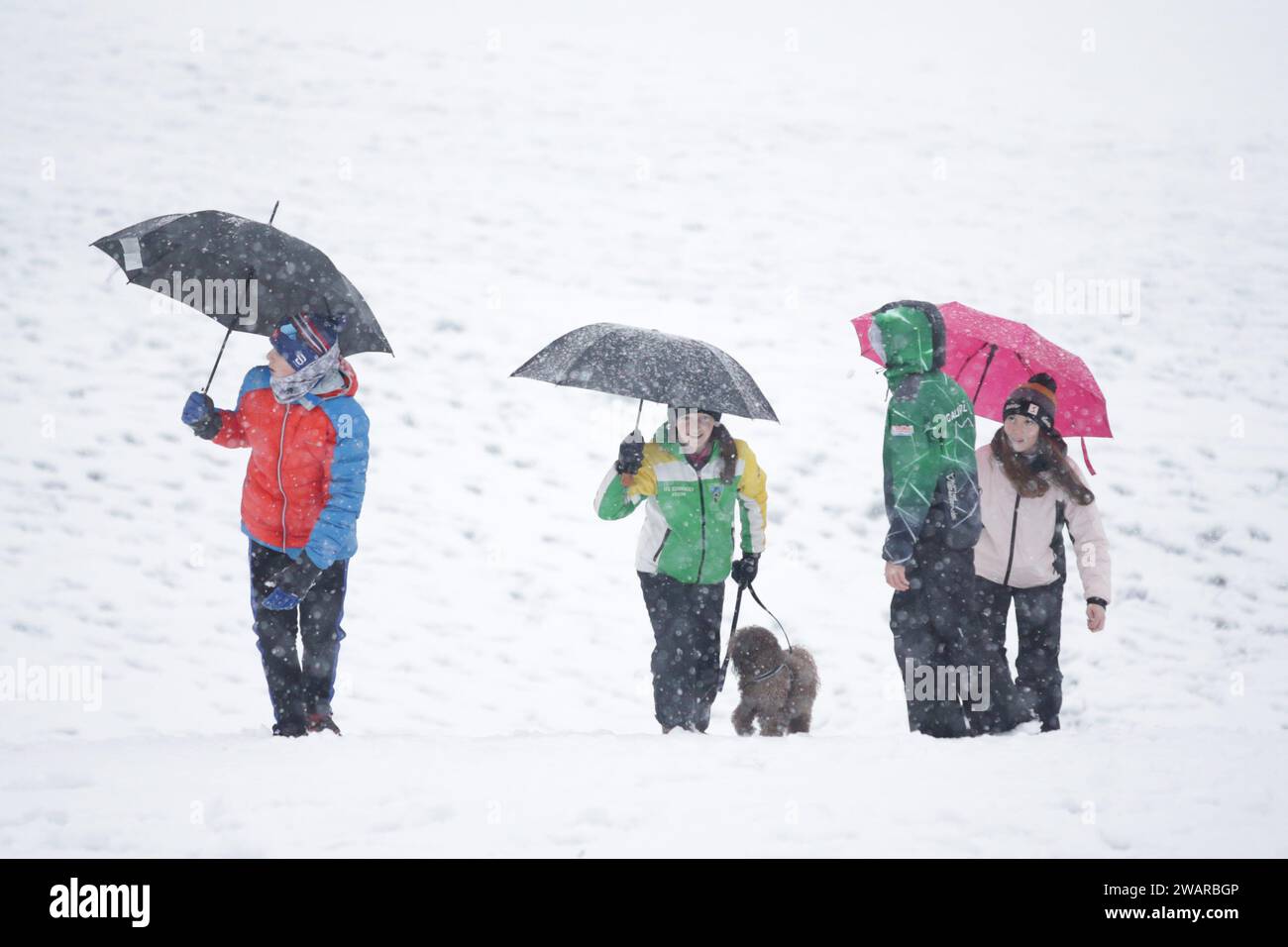 Lago Di Tesero, Italy. 06th Jan, 2024. © Pierre Teyssot/MAXPPP ; Cross ...