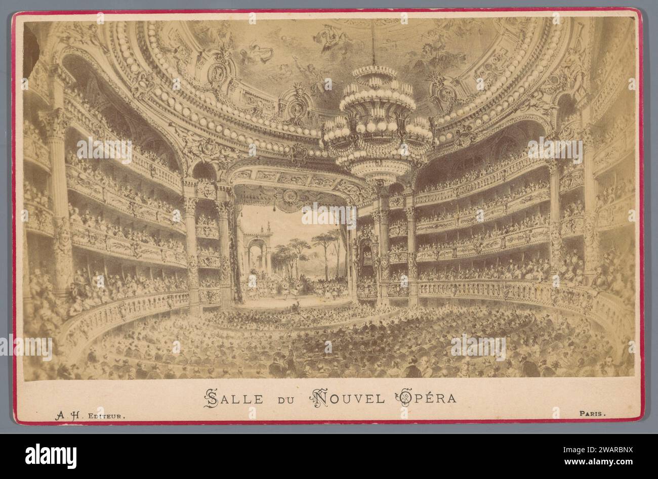 Opera garnier paris stage hi-res stock photography and images - Alamy