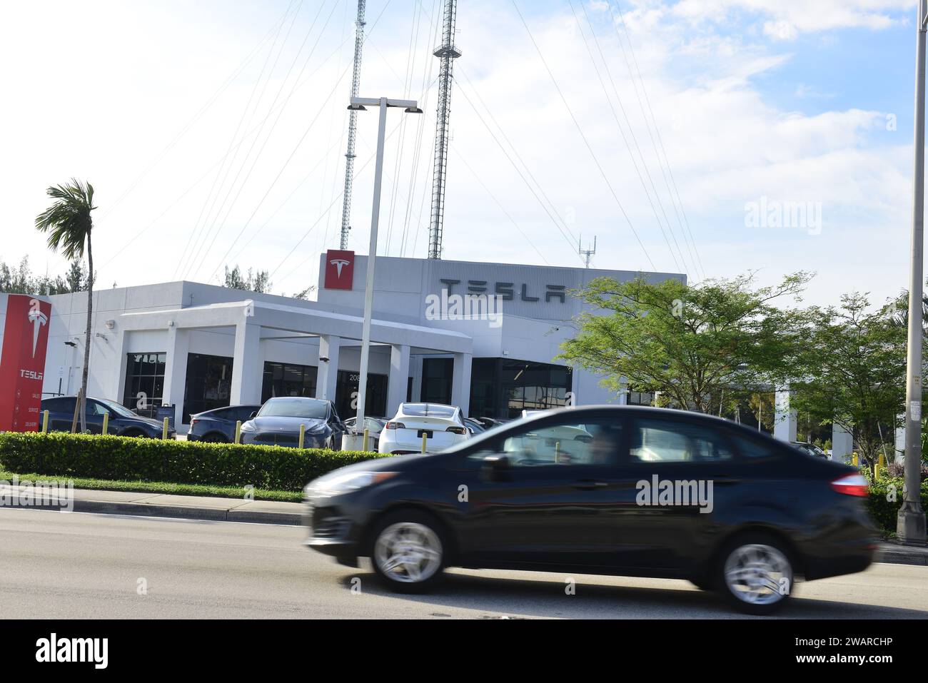 Miami, USA. 05th Jan, 2024. MIAMI, FLORIDA - JANUARY 05: Exterior ...